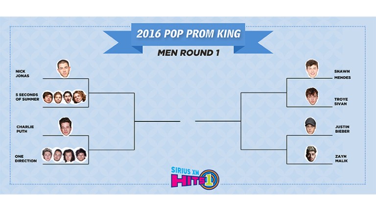 Hits 1 Pop Prom King & Queen round 1: Vote for your favorite singers ...