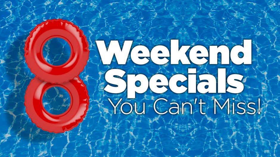 Don't miss these 8 specials to liven up your weekend plans | SiriusXM