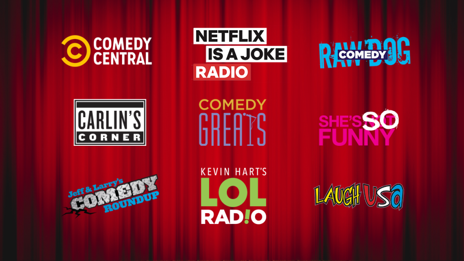Discover 9 comedy channels that will make you LOL all day long | SiriusXM