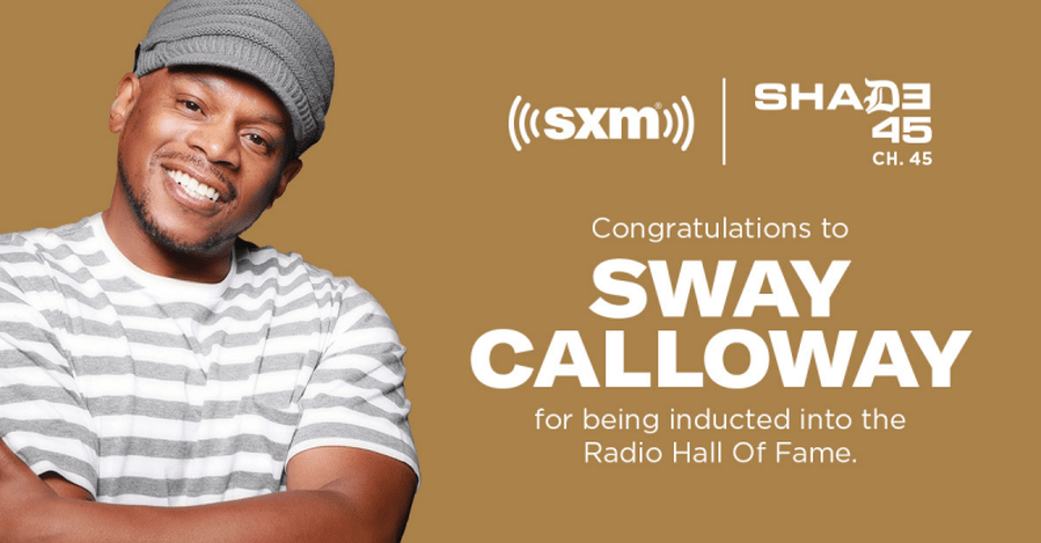 Hear SiriusXM host Sway Calloway's induction into National Radio Hall ...