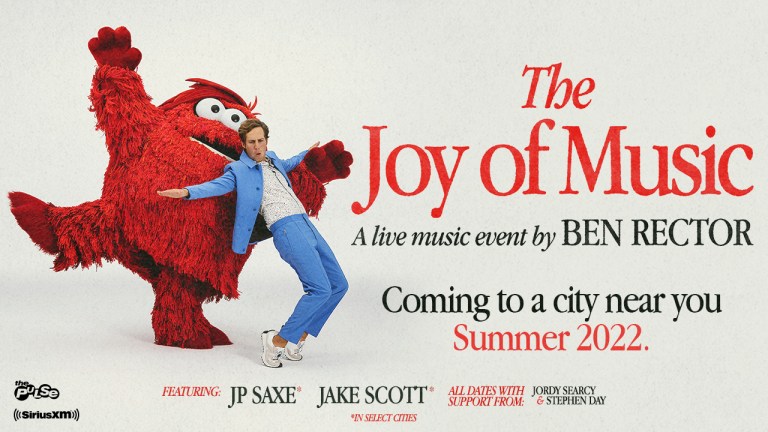 Get tickets to Ben Rector’s 'The Joy of Music: Live' tour | SiriusXM