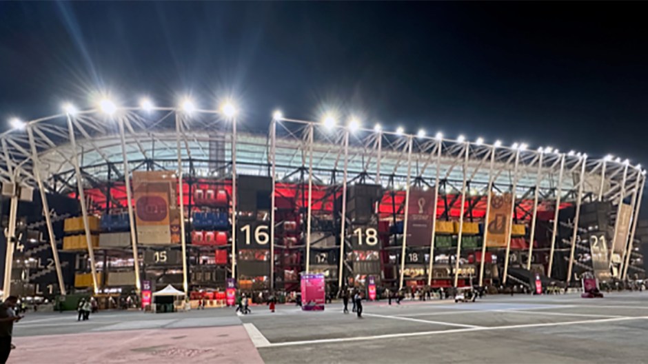 Inside Stadium 974 at the 2022 World Cup in Qatar | SiriusXM