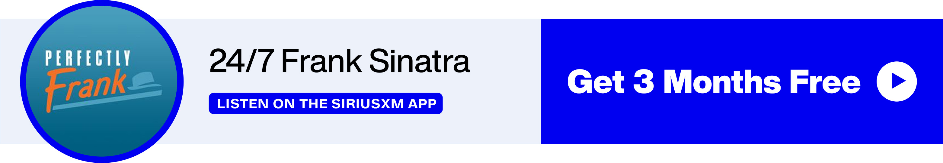 Perfectly Frank: 24/7 Frank Sinatra Music Channel | SiriusXM