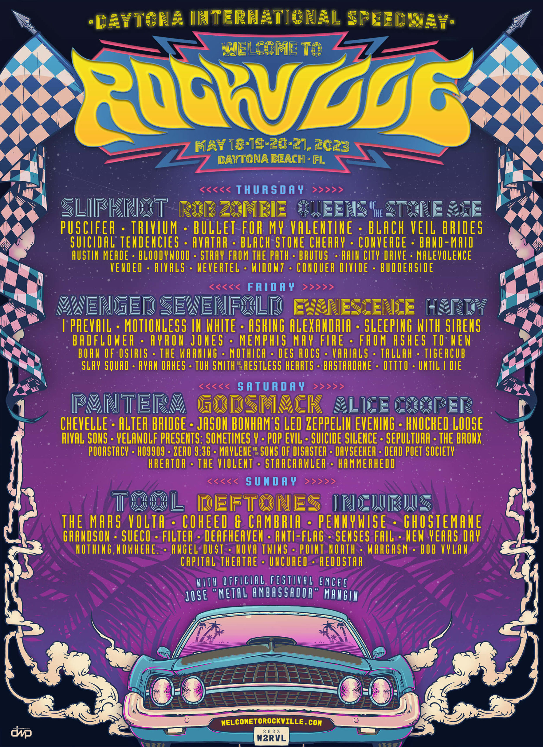 Welcome to Rockville's Epic 2023 Lineup Revealed | SiriusXM