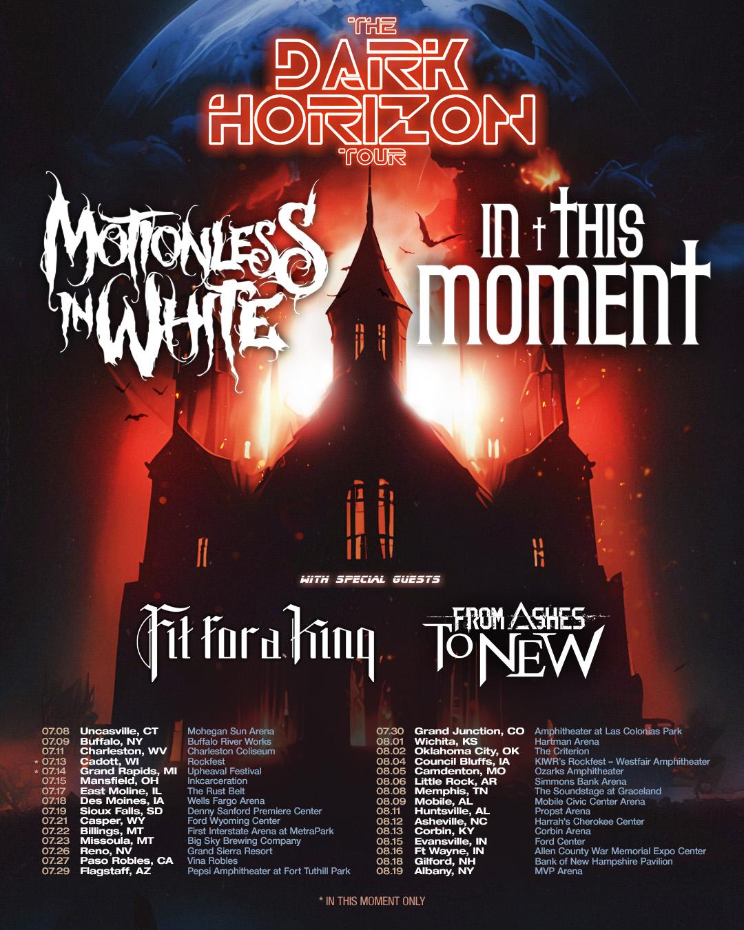 Get Tickets to In This Moment and Motionless in White’s 2023 Tour