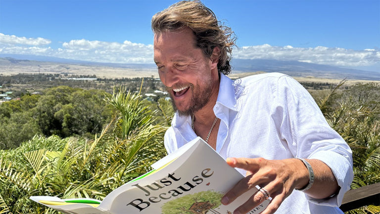 Matthew McConaughey Details New Kids’ Book, Bob Dylan Inspiration