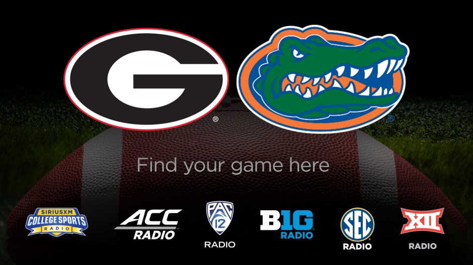 Listen Live: Georgia Bulldogs vs. Florida Gators 10/28