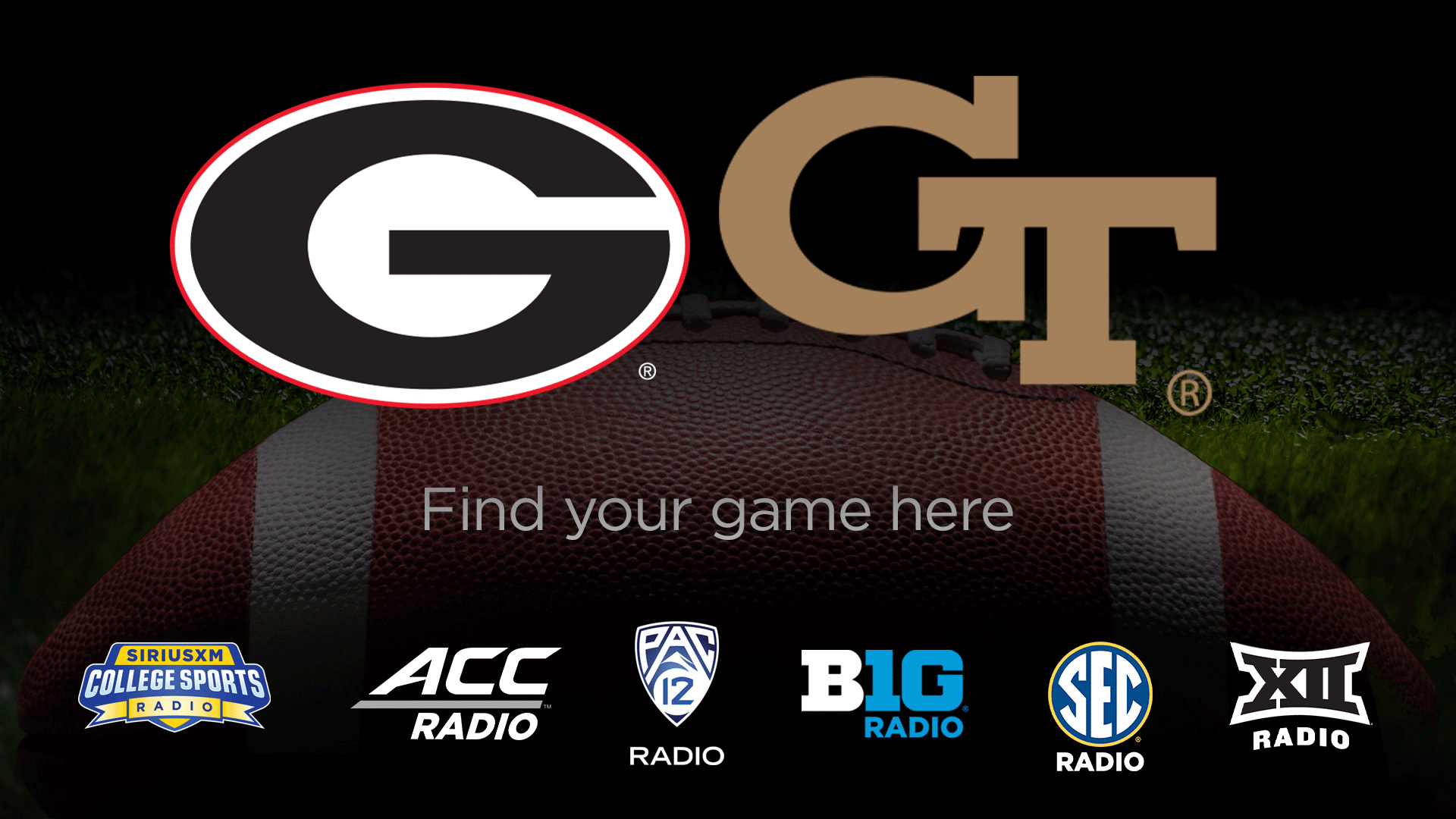 College Football Rivalry Week: Where to Listen on SiriusXM