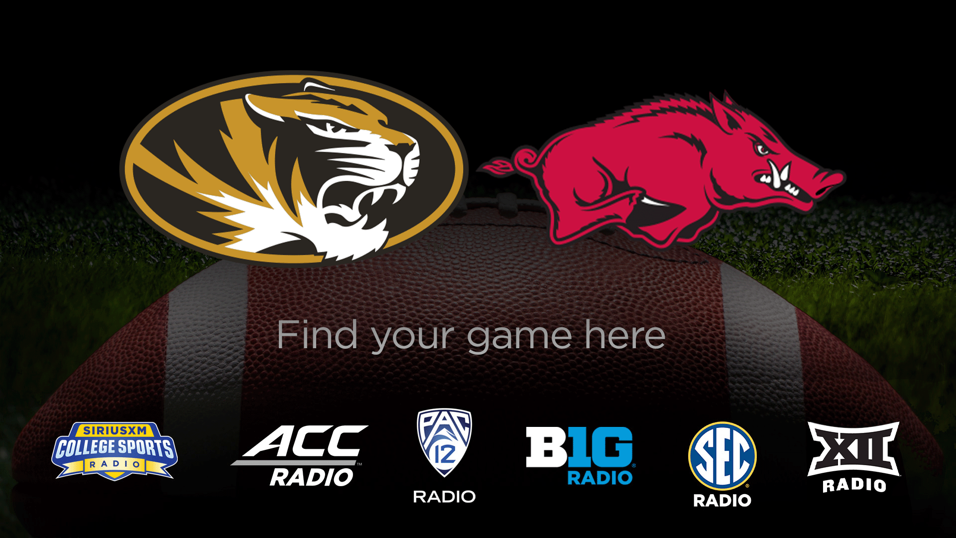 College Football Rivalry Week: Where to Listen on SiriusXM