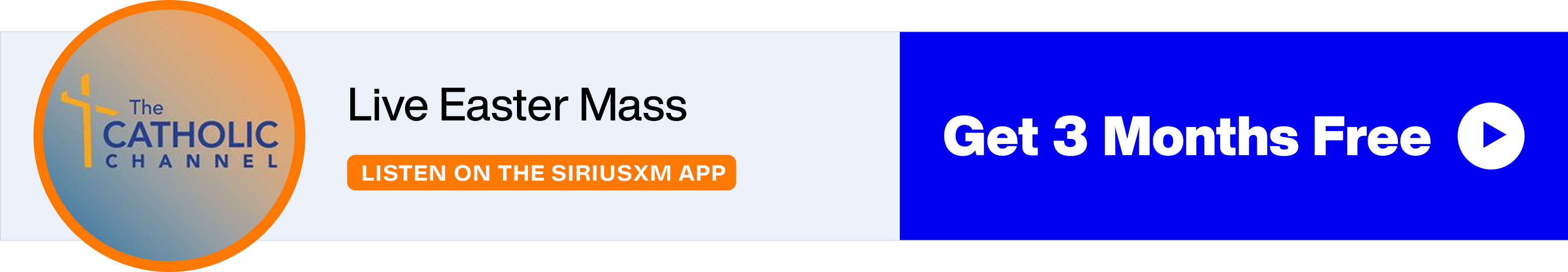 Easter Specials: Live Mass & Uplifting Music | SiriusXM