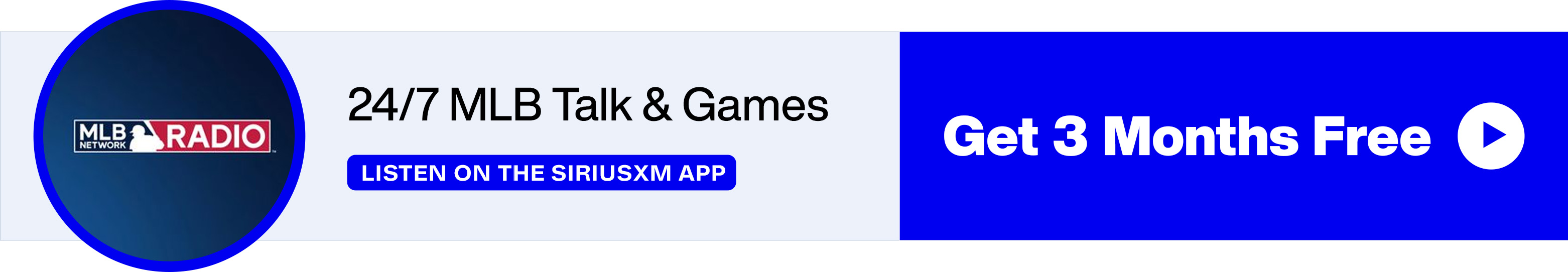 MLB on SiriusXM: 2024 Broadcast Schedule | SiriusXM