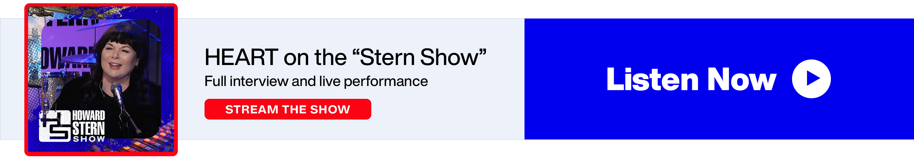 HEART Performs Live on ‘The Howard Stern Show’: Stream