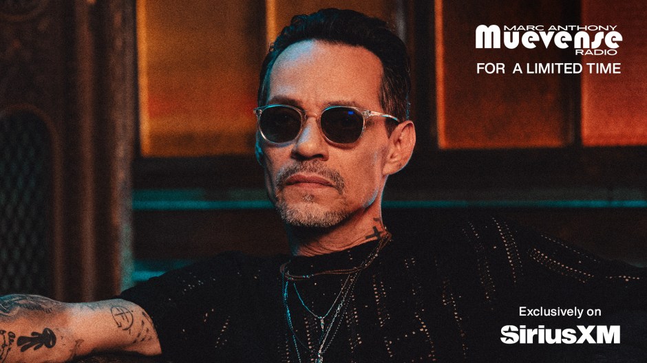 Marc Anthony Hosts MUEVENSE Radio Channel on SiriusXM