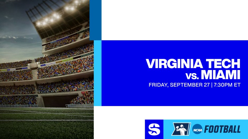 Listen Live: Virginia Tech vs. Miami Radio Broadcast (9/27/24)