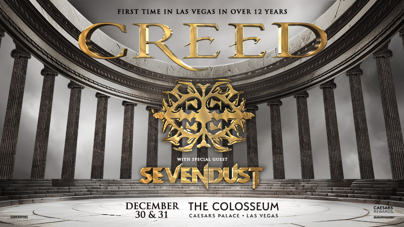 CREED New Year's Eve Las Vegas Presale Tickets