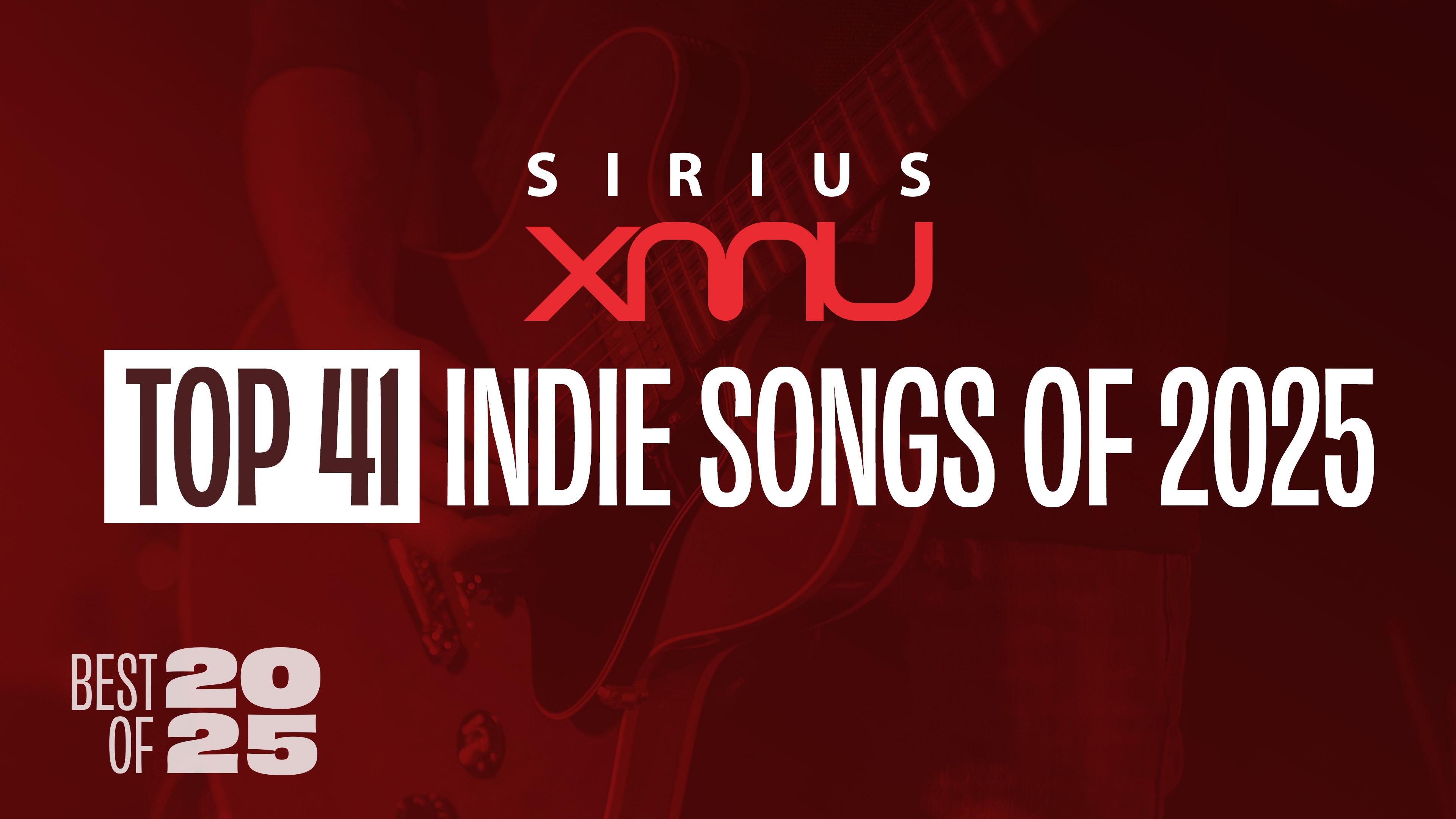Top 41 Indie Songs of 2025 | SiriusXMU