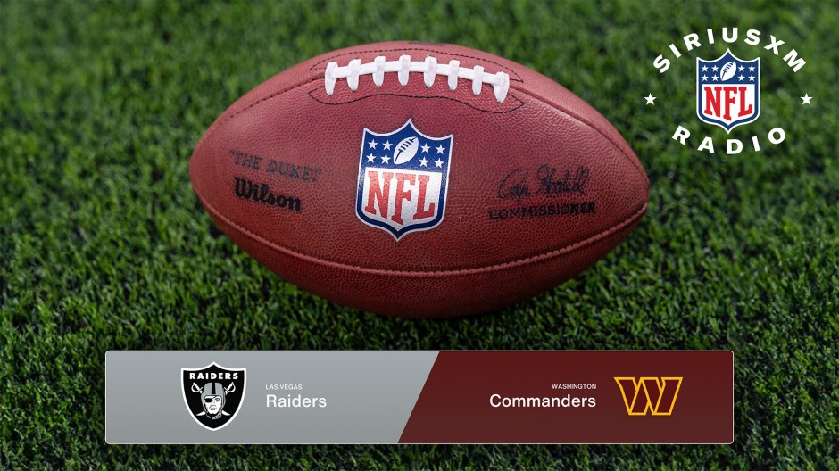 Listen Live: Raiders-Commanders NFL Radio Broadcast (9/21/25)