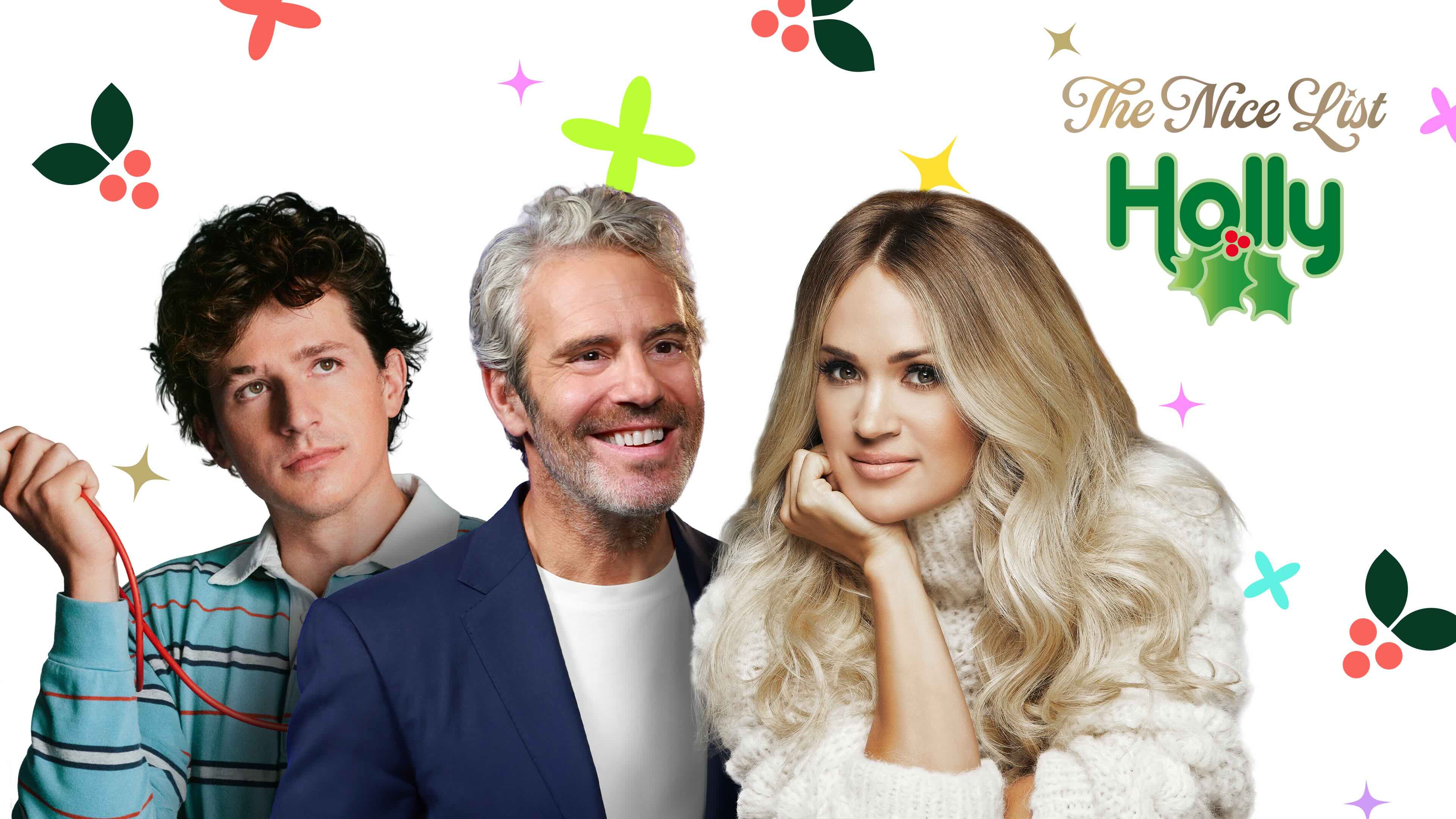 Nice List Christmas DJs: Carrie Underwood, Andy Cohen & More
