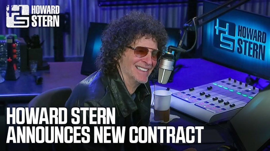 Howard Stern Renews SiriusXM Contract for 3 More Years