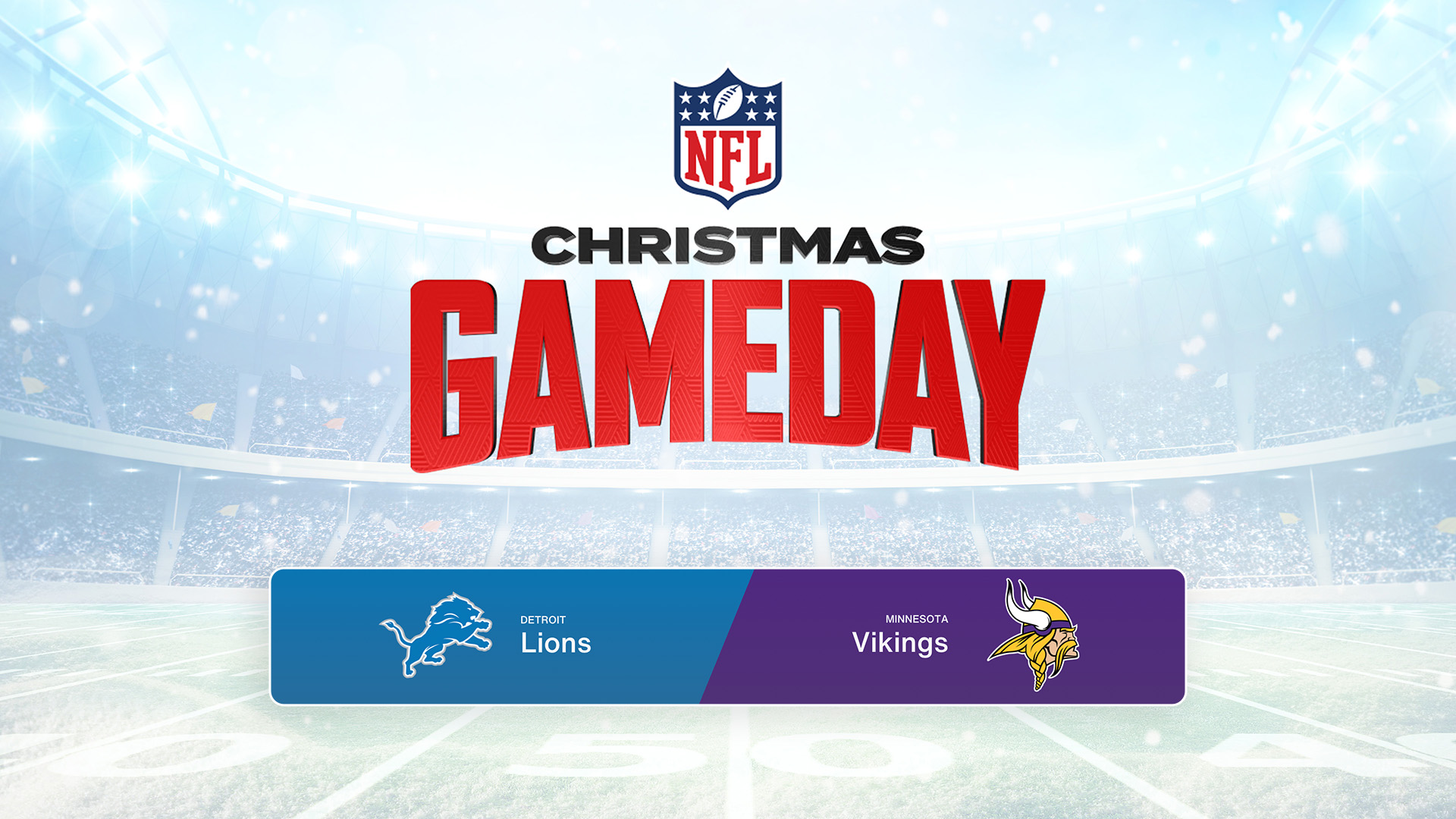 Listen Live: Lions-Vikings NFL Radio Broadcast (12/25/25)